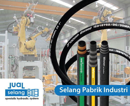 Selang Pabrik Industri Kualitas Terjamin Tersedia Disini