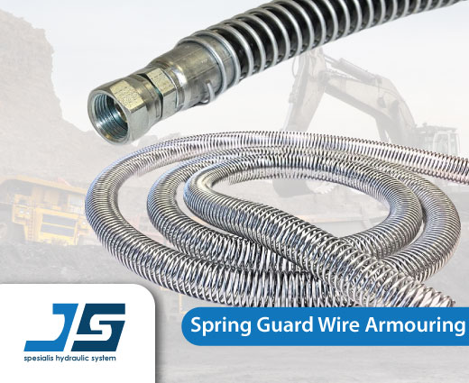 Spring Guard Wire Armouring Proteksi Hose Kuat